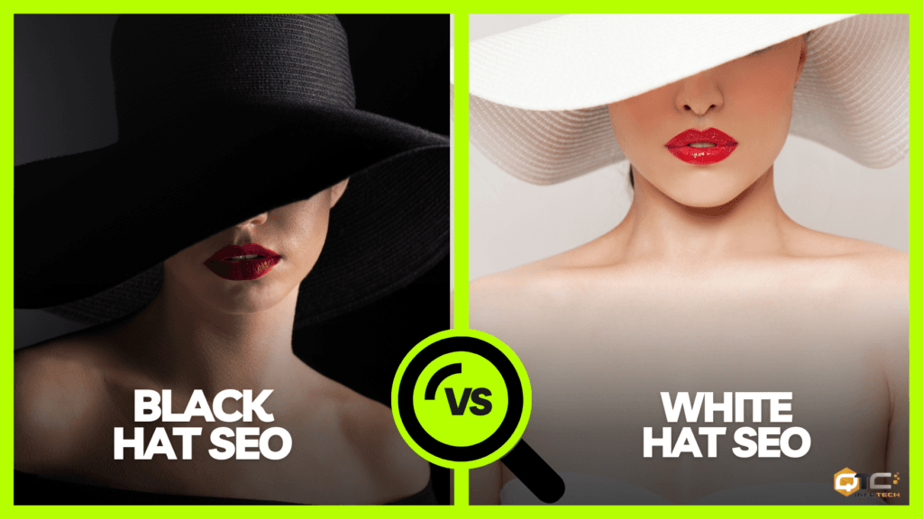 White Hat SEO v/s Black Hat SEO: What is the Difference - QTC INFOTECH