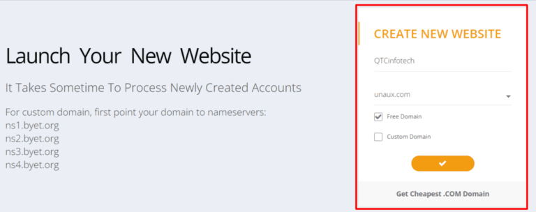 How to Create a Free Website with Profreehost – A Complete Guide - QTC ...