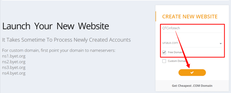How to Create a Free Website with Profreehost – A Complete Guide - QTC ...
